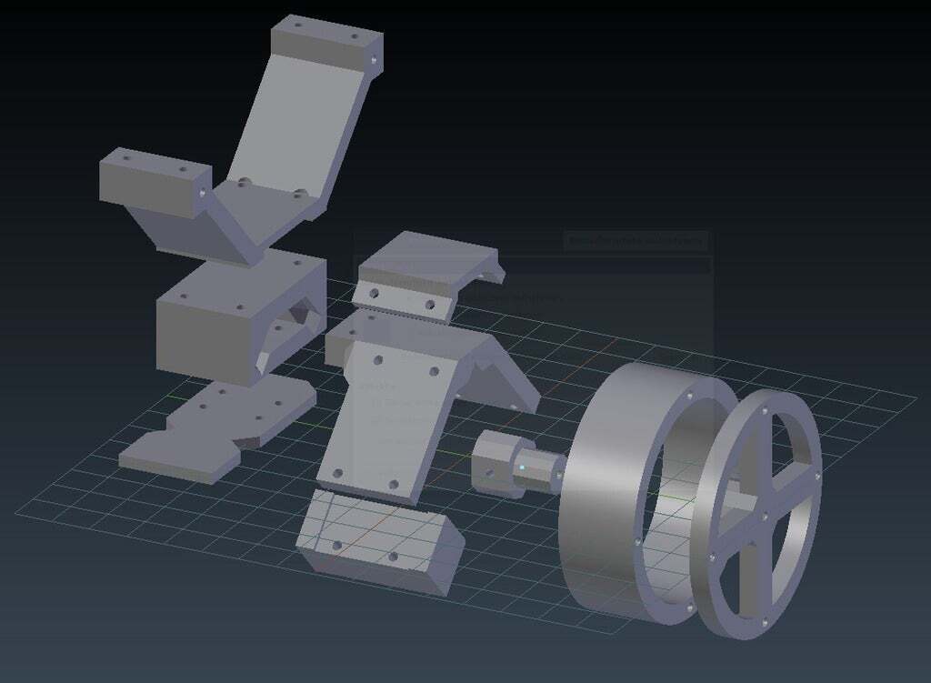 Archivo STL gratis Robot de péndulo invertido de dos ruedas・Objeto de ...