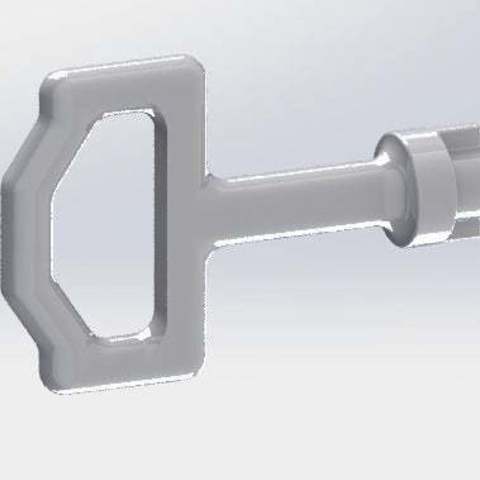 Download free 3D printing files Double-bit key for electrical ...