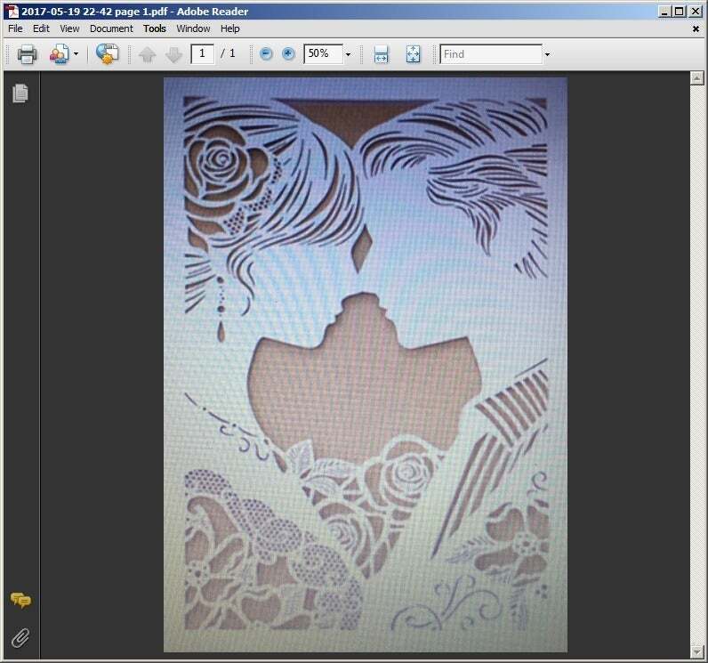 Free STL file Wedding stencil・Object to download and to 3D print・Cults