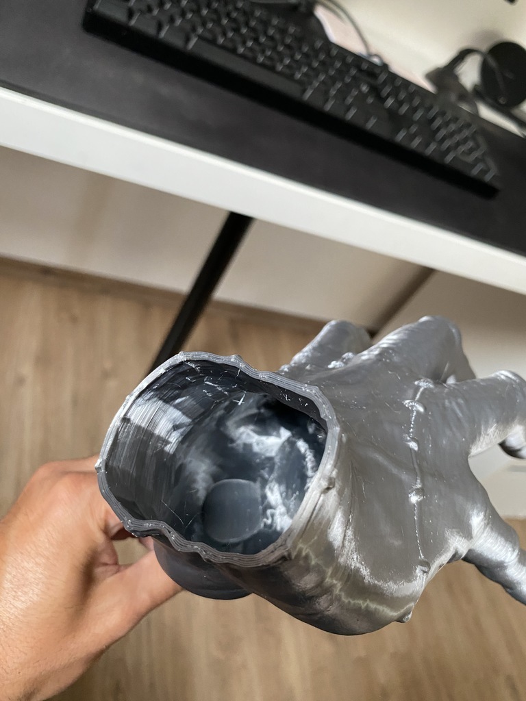 Fichier 3D gratuit Mercredi - Chose - Main en 3 types et maille réparée・Objet imprimable en 3D à ...