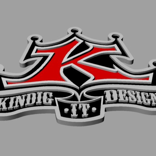 Download 3D printer designs Kindig Logo ・ Cults