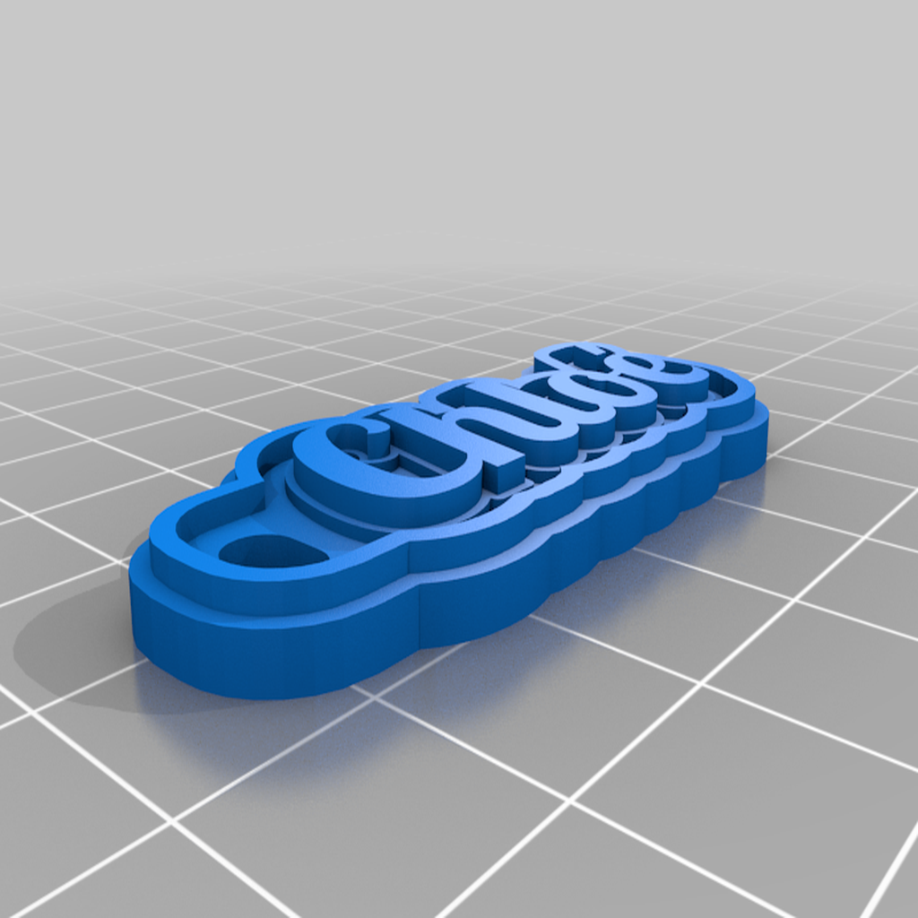 Free 3D file Chloé Keychain・3D printing design to download・Cults