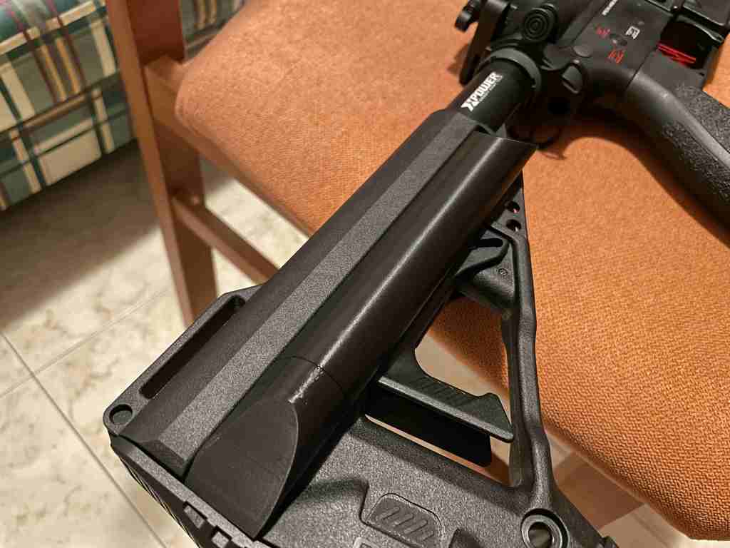 Free 3D file VFC QRS butstock tube with cap・Object to download and to ...