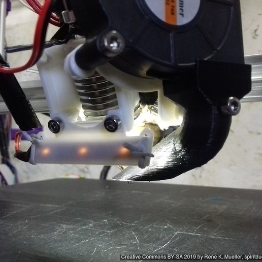 Download free 3D printer designs Diamond Hotend Directional Part Cooler ...