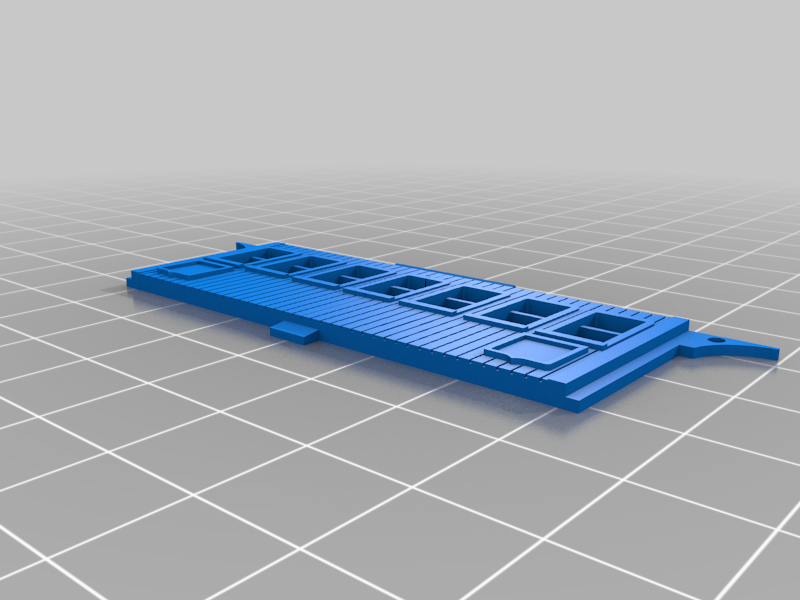 Free STL file Wooden car with open platform H0・3D printer design to ...