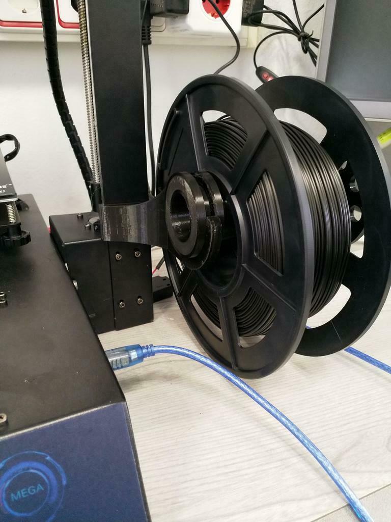 Free 3D file Anycubic i3 Mega spool holder 🧞‍♂️・3D printer model to ...