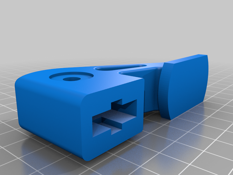 Free 3D file QUICK GRIP ONE HANDED BAR CLAMP Top part・Design to ...