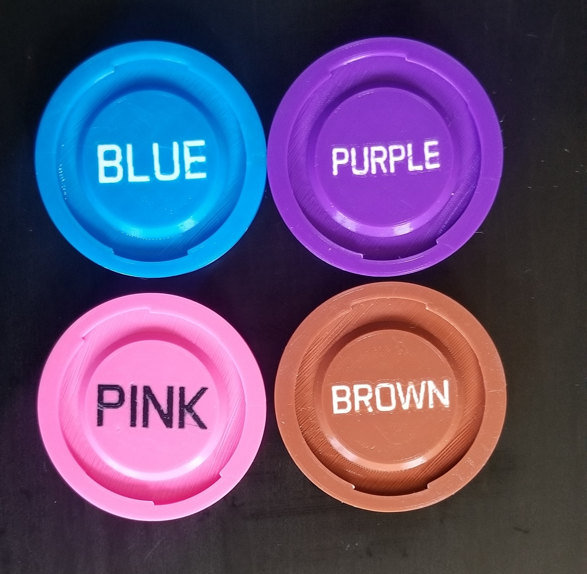 Free 3D file INTERLOCKING COLOUR DISCS・3D printer model to download・Cults