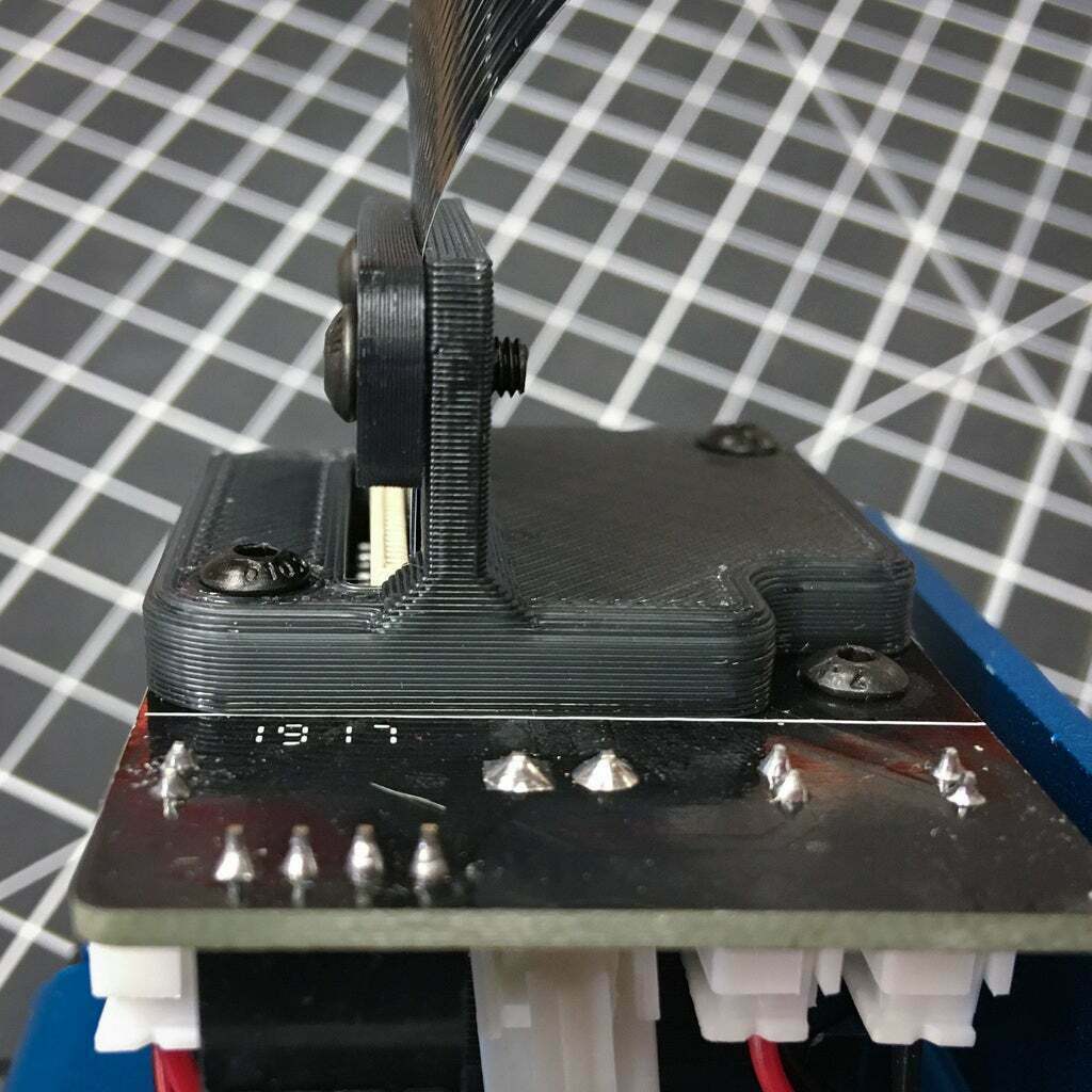 Free STL file Artillery Sidewinder Ribbon Cable Clamp・Template to ...