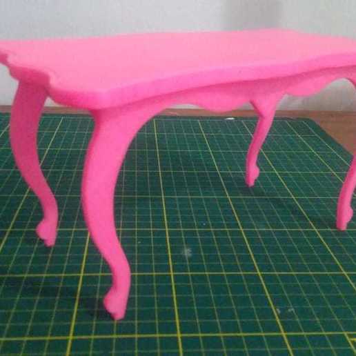 Download STL file Dolls Table • 3D print template ・ Cults