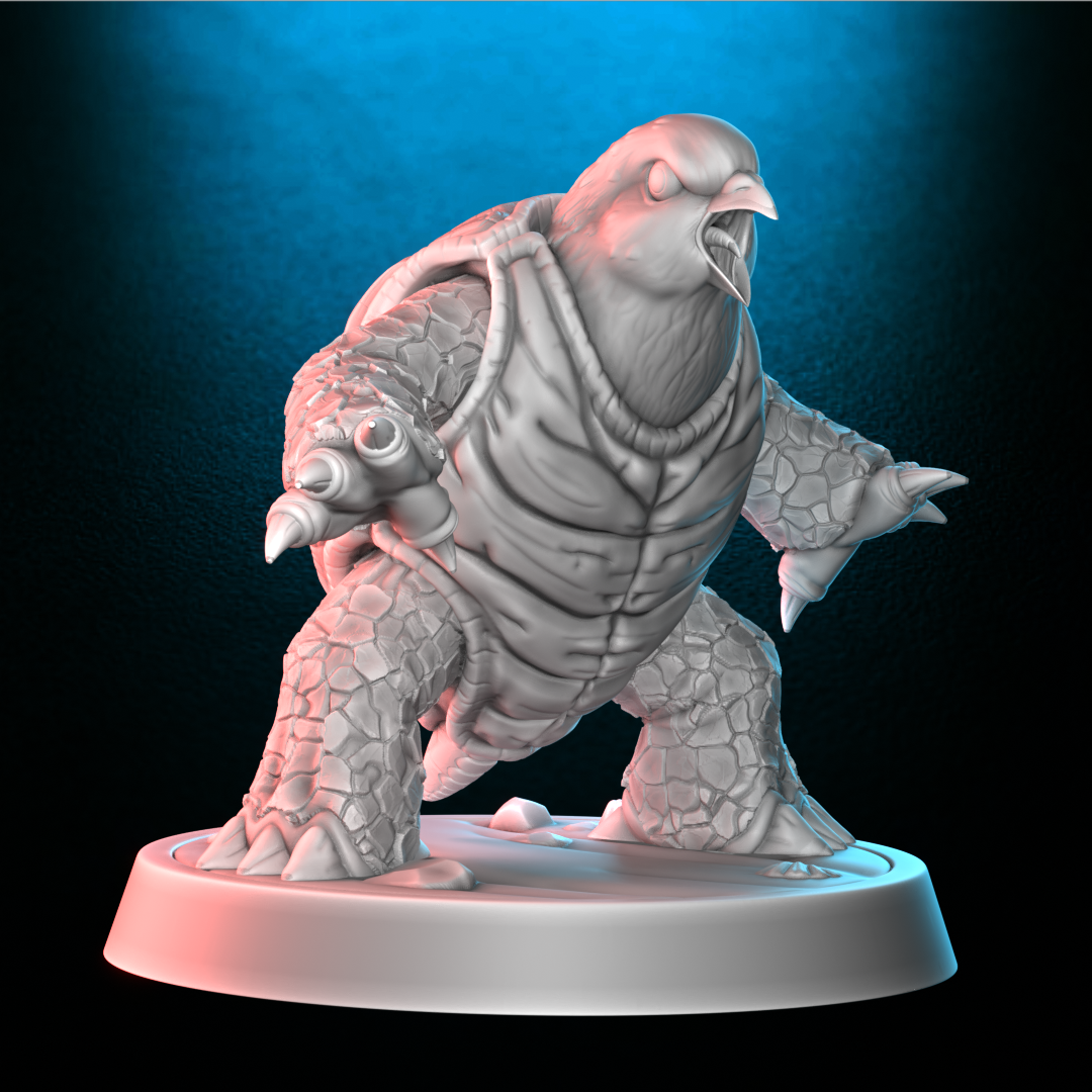 3D file Beasts of the oceans :Fantasy RPG 3d printable miniature bundle ...