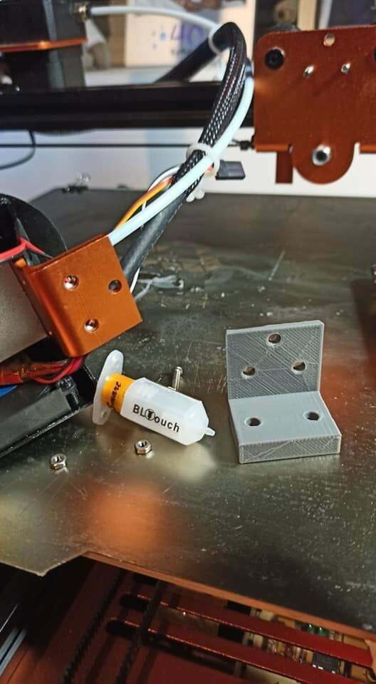 Free STL file Tevo Nereus BLtouch Mounting/Spacer Bracket・3D printable ...