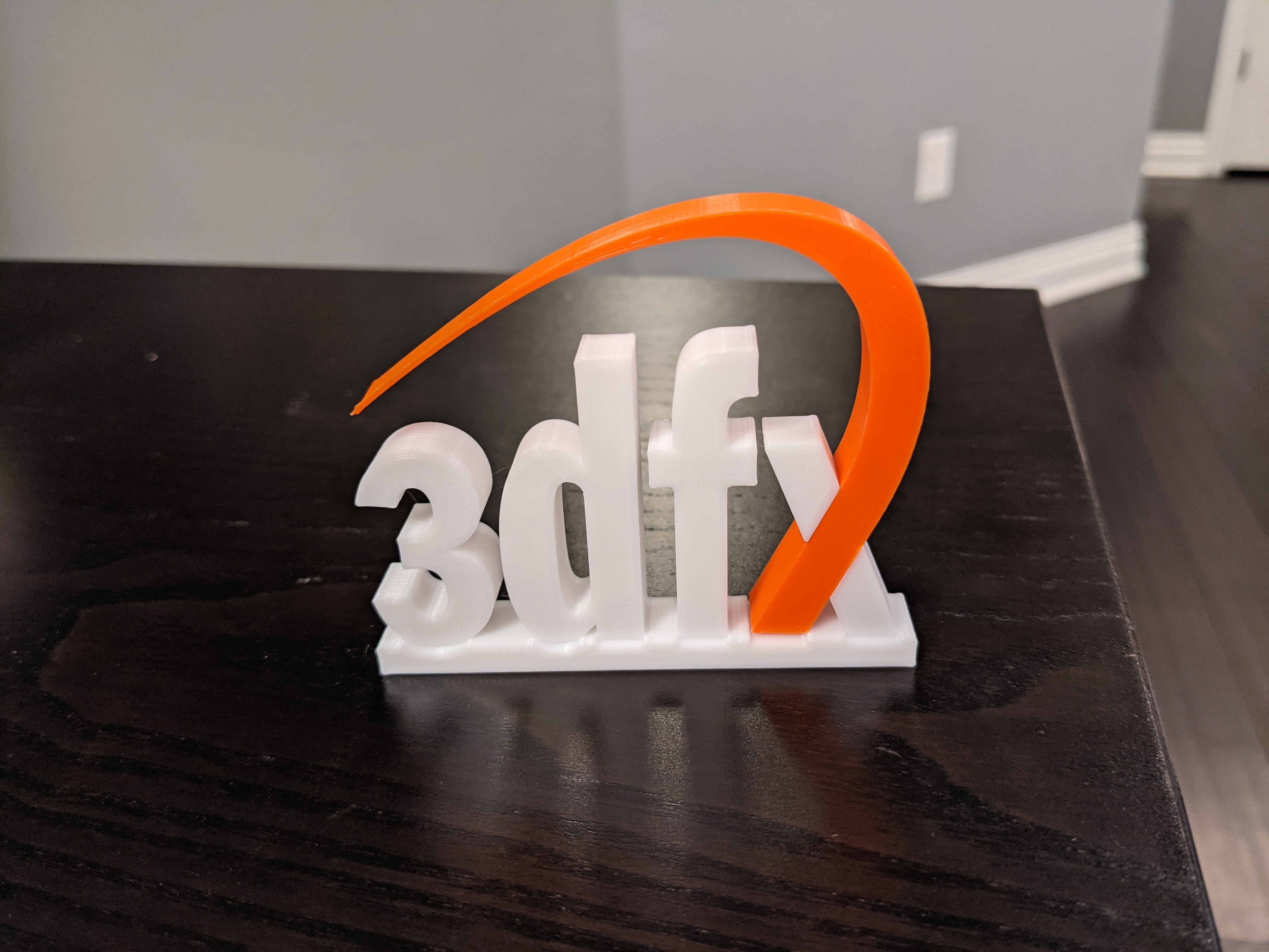 STL file 3dfx Logo Desk Sign・3D print design to download・Cults