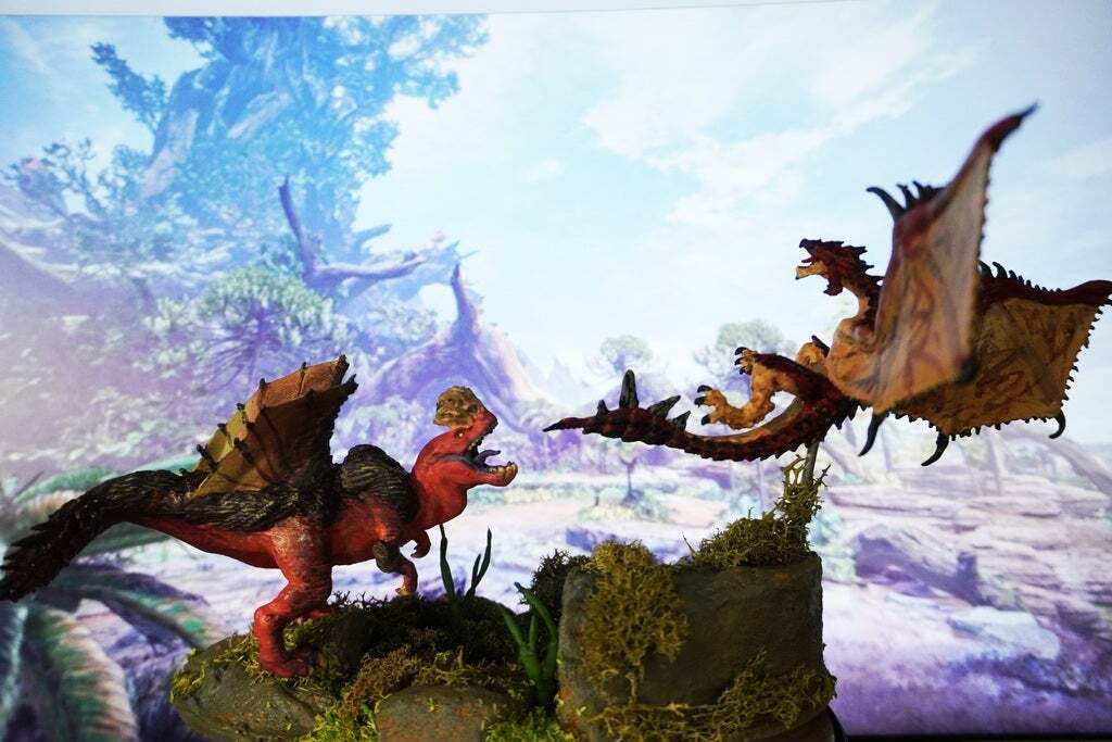 Free STL file Monster Hunter World-Anjanath 👹・3D printer design to ...