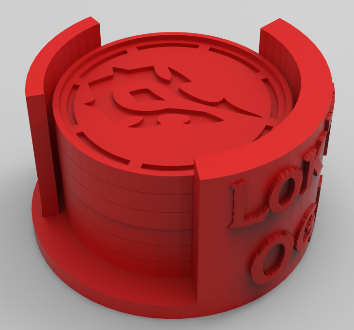 Free STL file Horde Coaster Set・3D printer model to download・Cults