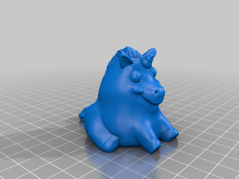 Free 3D file Chubbycorn・3D printable design to download・Cults
