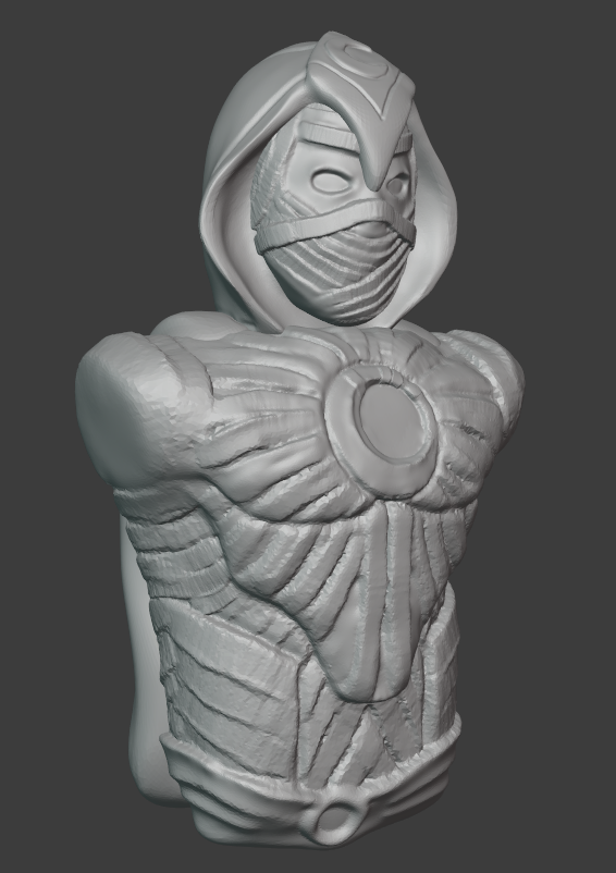 STL file Moon Knight Bust・3D print model to download・Cults