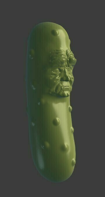 Fichier STL gratuit Pickle Palpatine・Design à télécharger et à imprimer ...