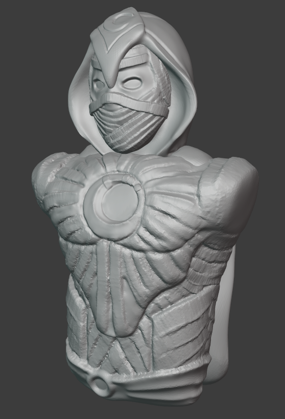 STL file Moon Knight Bust・3D print model to download・Cults