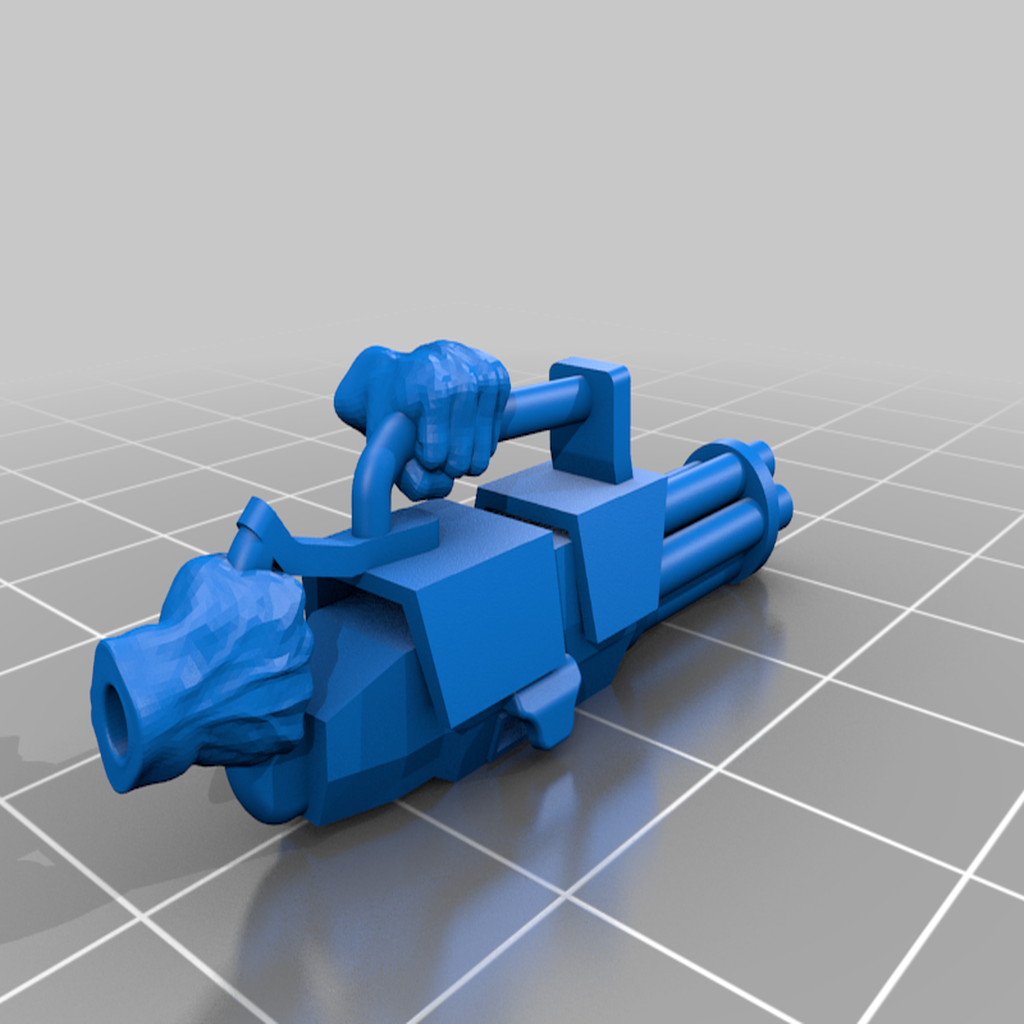 Free STL file Minigun bit・3D printing design to download・Cults