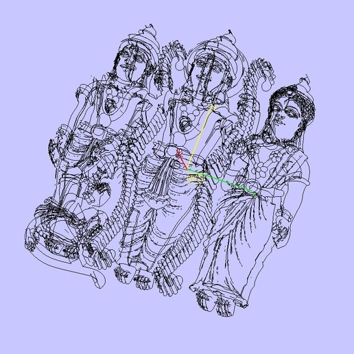 Download 3D printing models Ram parivar (Indian gods family) ・ Cults