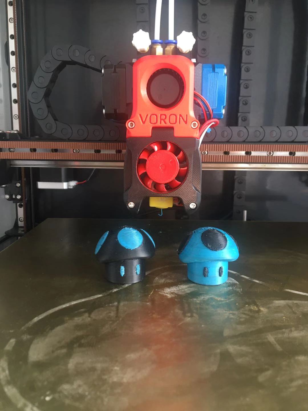 STL file Dual Extruder for VORON / E3D-V6 / Mosquito / Dragon Extruder ...