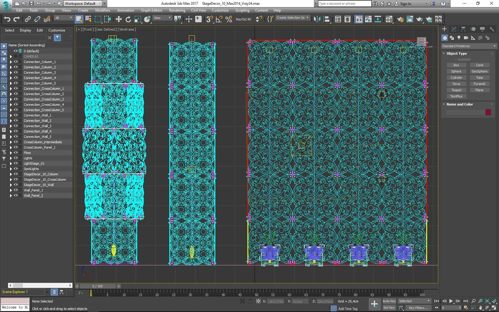 Download STL file Stage Decor 10 - Modular • 3D printing design ・ Cults