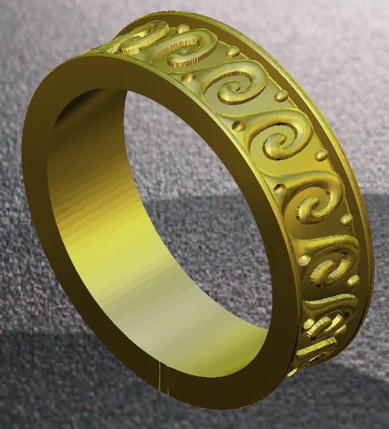 STL file ring 💍・Model to download and 3D print・Cults