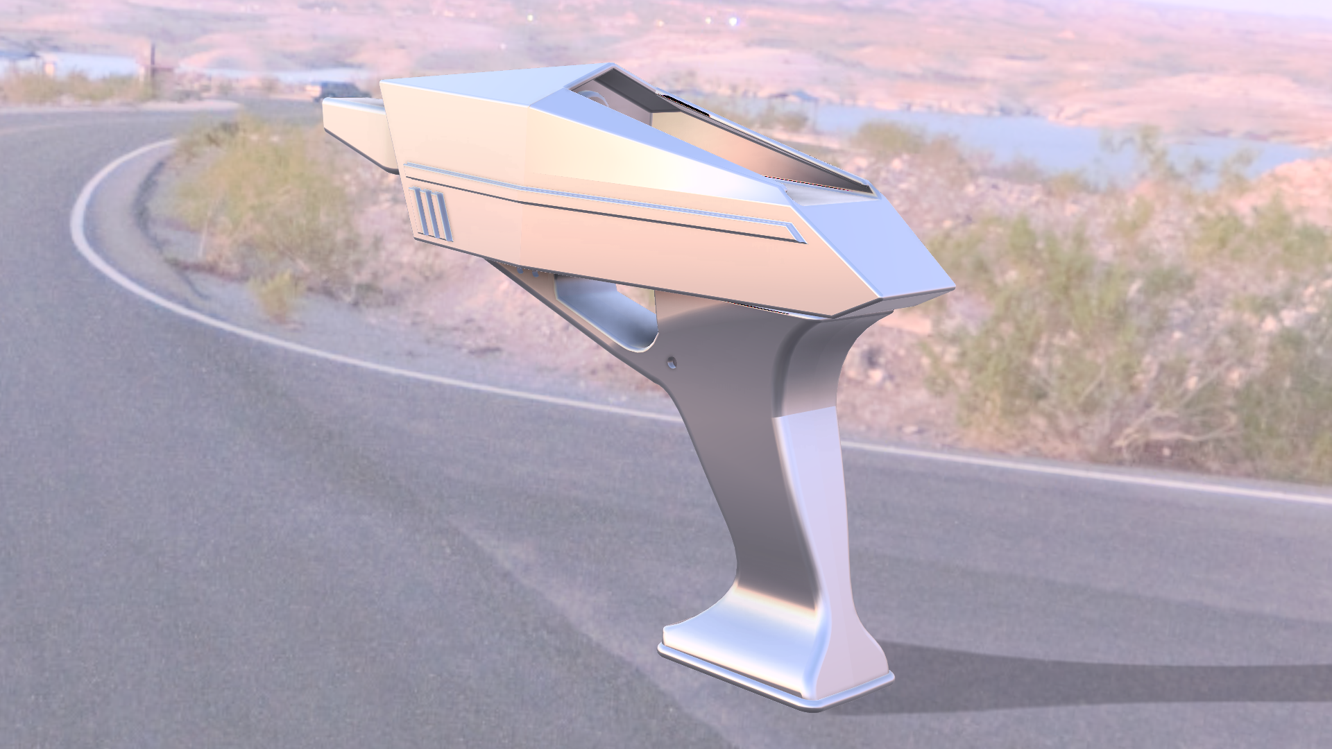 Free STL file Tesla Laser Gun - Invaders・3D print object to download・Cults