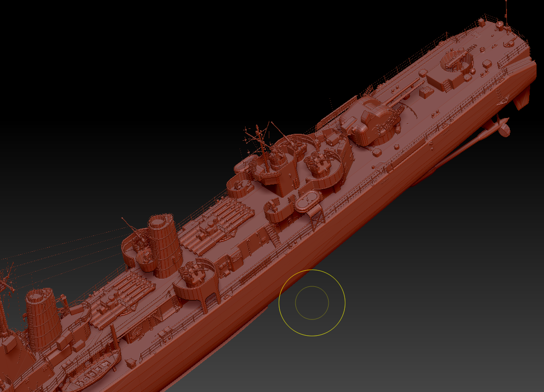 OBJ file Destroyer Halland・3D printable model to download・Cults