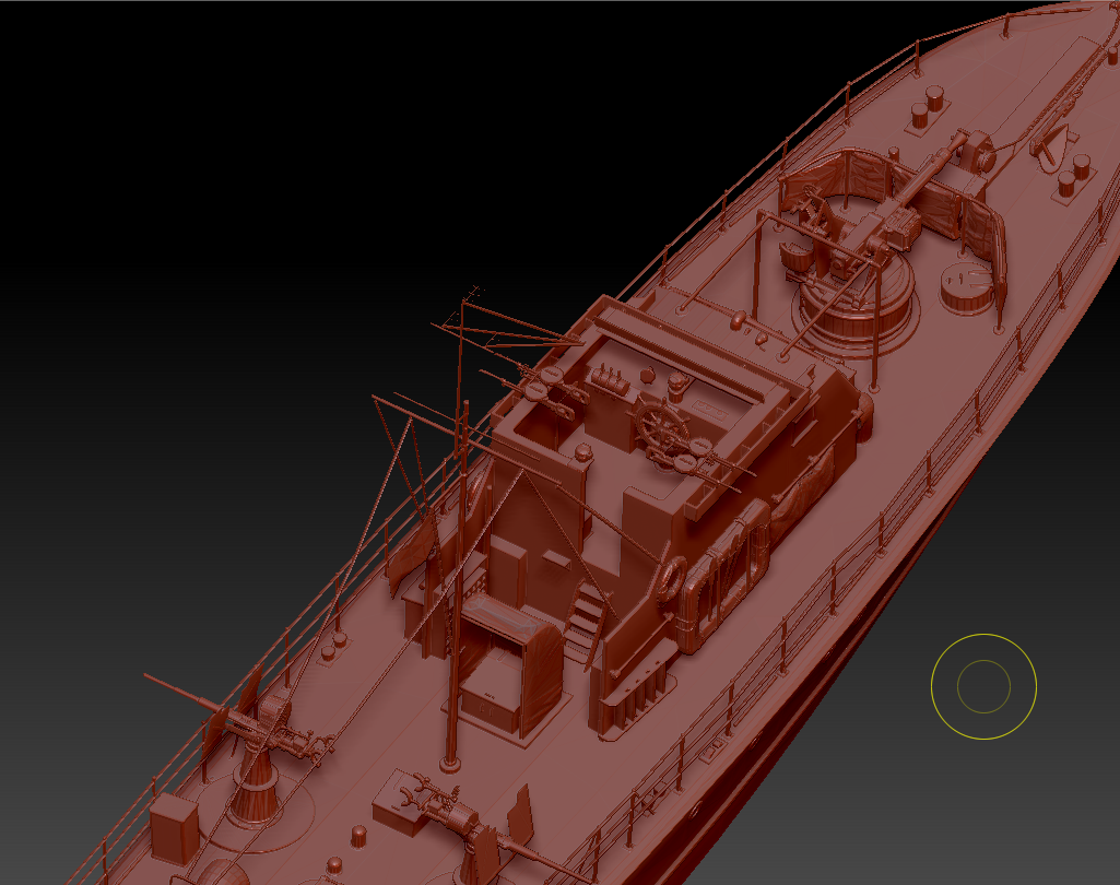 STL file Fairmile class C gunboat・3D printing design to download・Cults