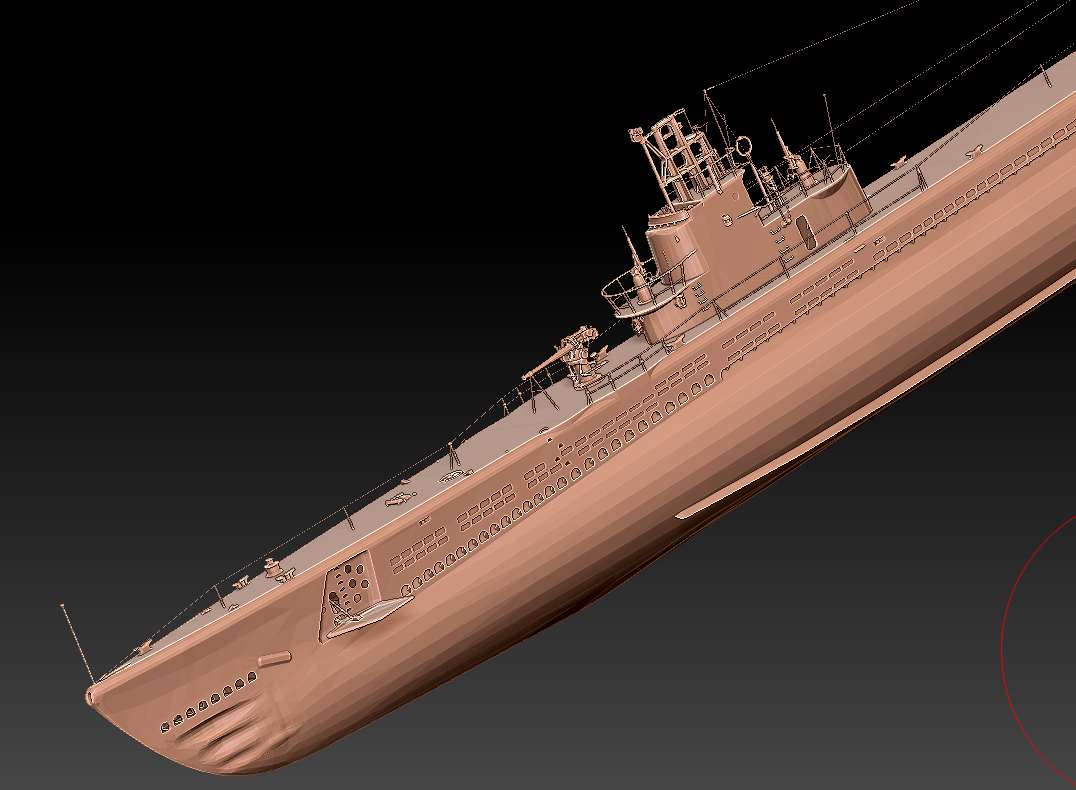 STL file American submarine Gato 👽・3D printable model to download・Cults