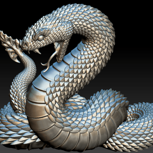Download OBJ file Python • 3D printing model ・ Cults