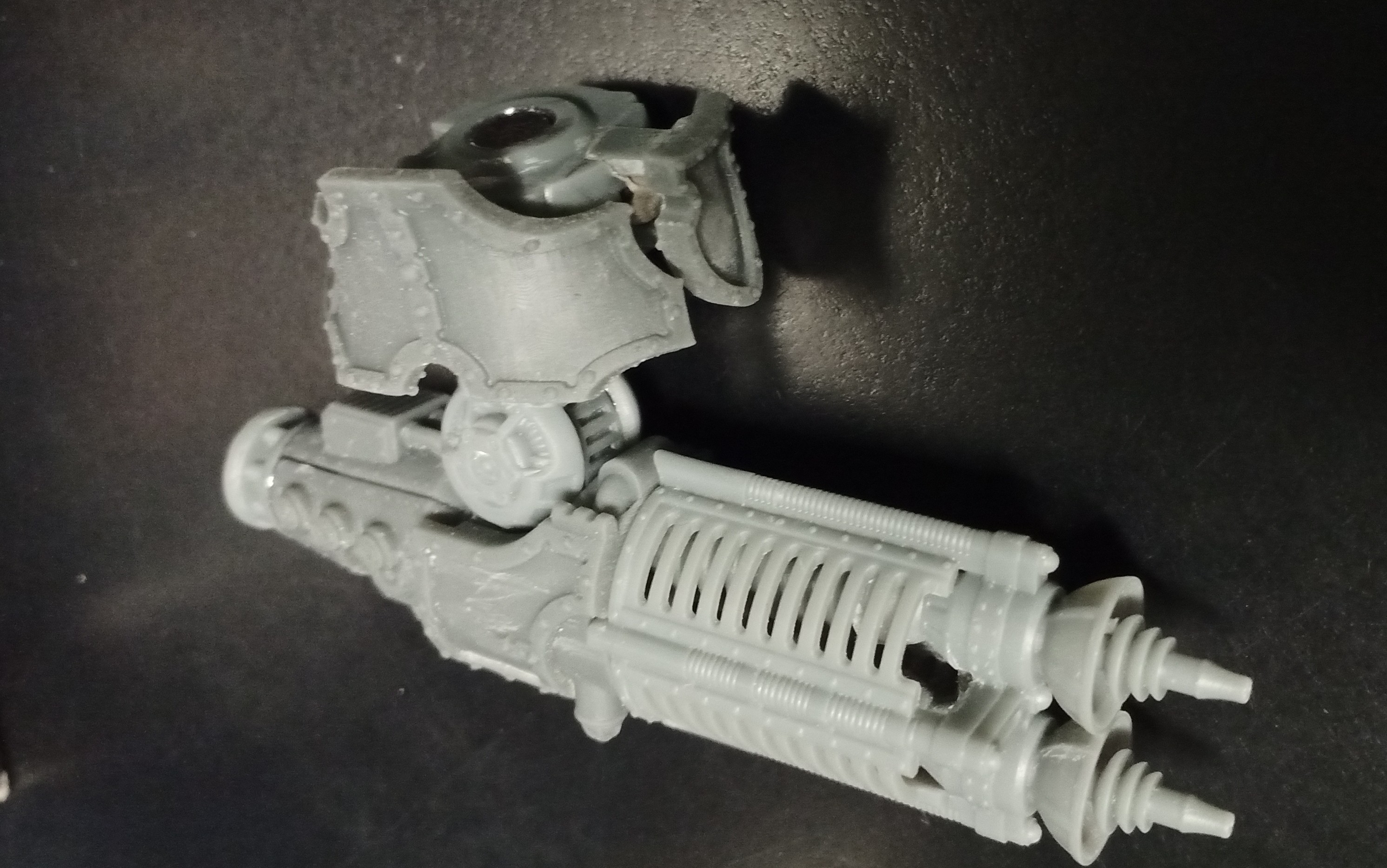 STL file Anhur Class Macro Conversion Beam Cannon for AT Warmaster ...