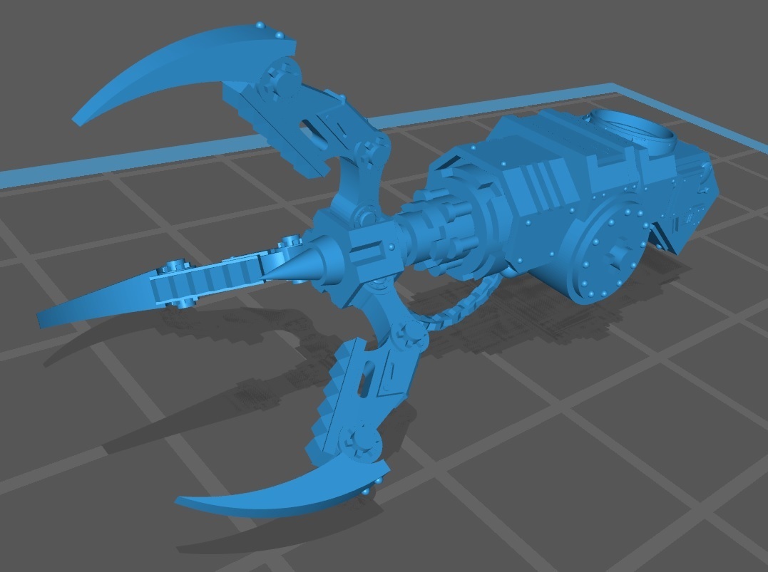 STL file AT18 Warhound Claw Proxies・3D print object to download・Cults