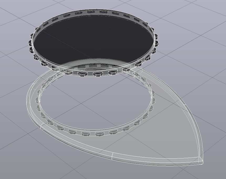 Free STL file FlexCircle Raindrop-Lise Nestle by eXiMienTa® ・3D printer ...