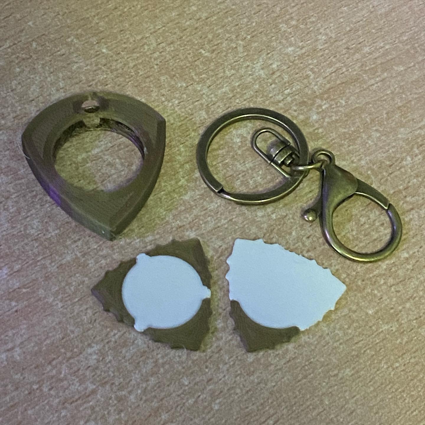Free STL file Key ring COMBI DIVERSIPICK TPU tip and PLA plectrum for ...