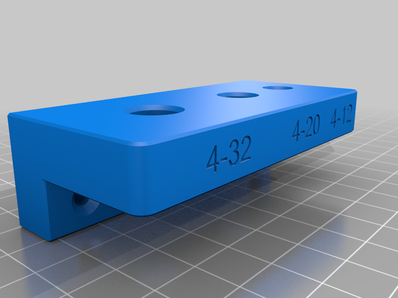 Free STL file Wall bracket for step drills 🔧・Design to download and 3D ...