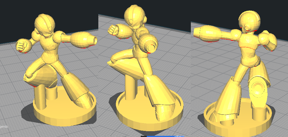 Free STL file MegaMan 3D Model・3D print design to download・Cults