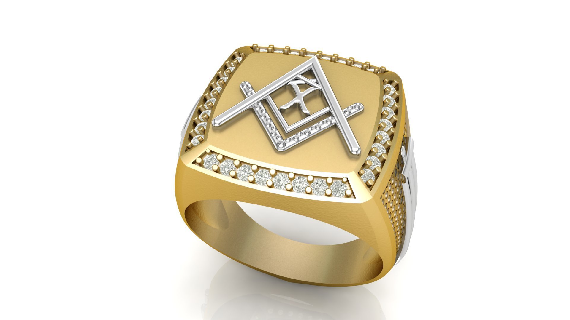 3D file X - LETTER SIGNET RING・3D printable design to download・Cults