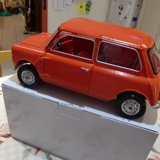 Download free 3D print files MINI AUSTIN 1/6 RC DETAILS ・ Cults