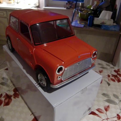 Download free 3D print files MINI AUSTIN 1/6 RC DETAILS ・ Cults