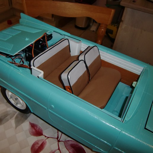 Download free 3D printer designs AMPHICAR 770 1961 SEATS AND PASSENGER ...