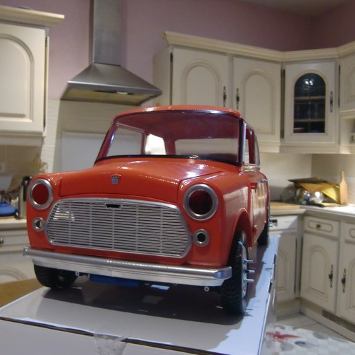 Download free 3D print files MINI AUSTIN 1/6 RC DETAILS ・ Cults