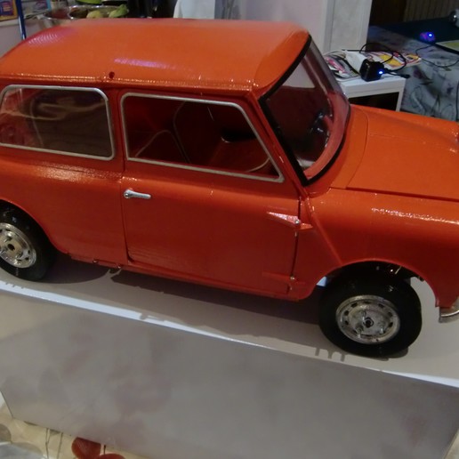 Download free 3D print files MINI AUSTIN 1/6 RC DETAILS ・ Cults