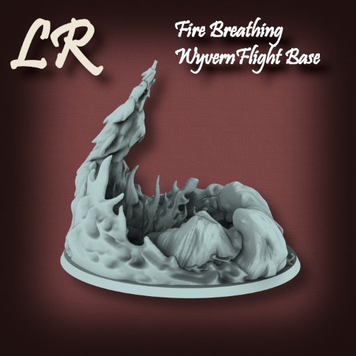 Free STL file Fire Breathing 90x120 Flight Base 🔥・3D printer model to ...