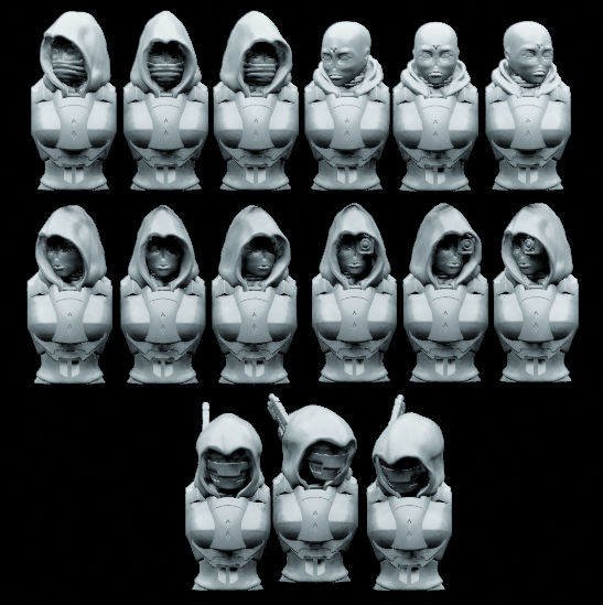 3D file 2pi Pemdas warriors and Scout Bourdon ⚔️・3D print model to ...