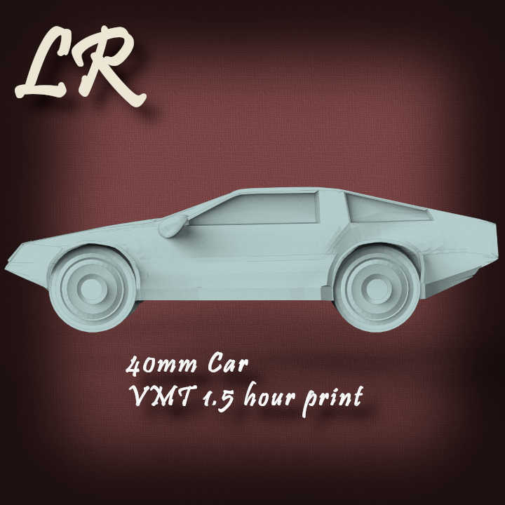 Free STL file 40mm VMT Car 1.5 hour print.・3D print model to download・Cults