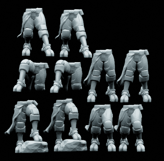 3D file 2pi Pemdas warriors and Scout Bourdon ⚔️・3D print model to ...