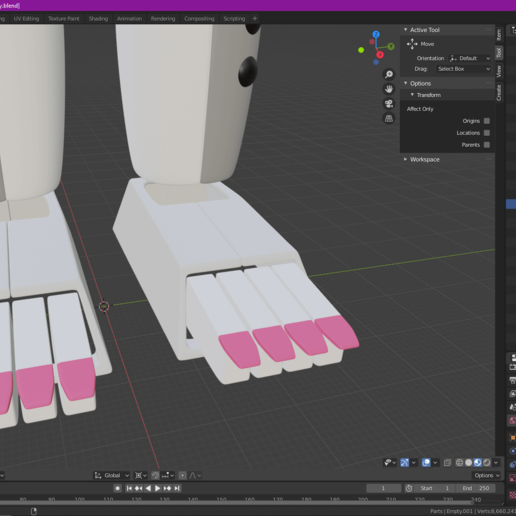 Download free STL file Funtime Foxy Cosplay Pieces • 3D printable ...